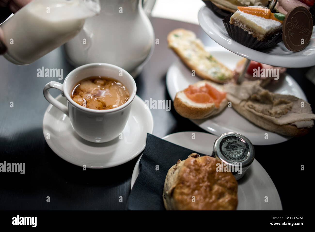 Afternoon tea for men hi-res stock photography and images - Alamy