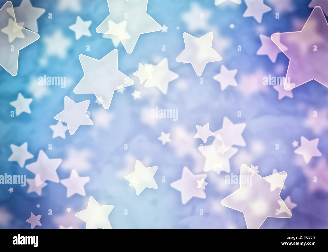 Abstract background image of blue stars lights and beams Stock Photo ...