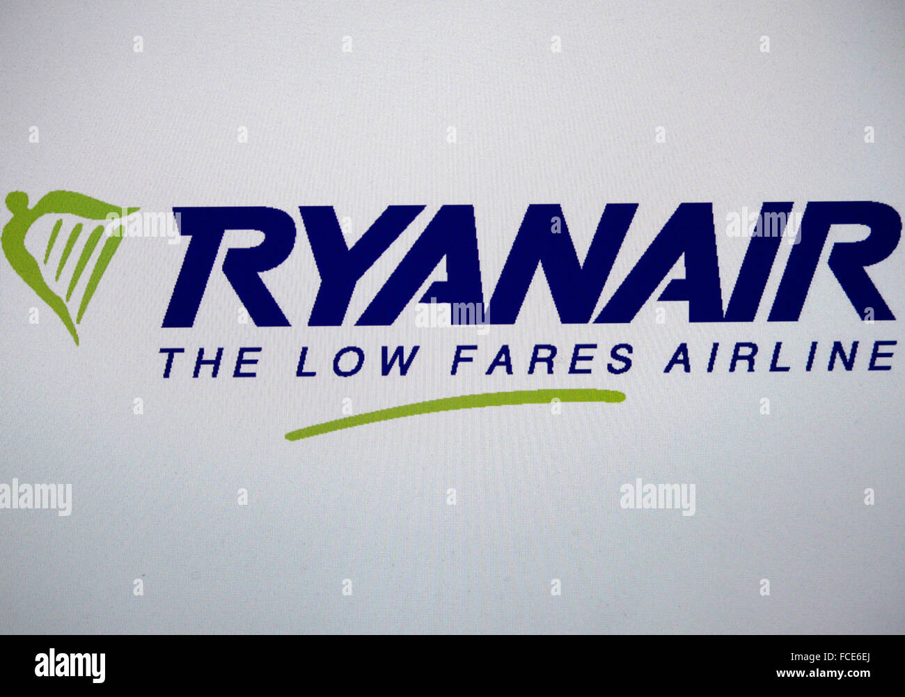 Ryanair company logo hi-res stock photography and images - Alamy