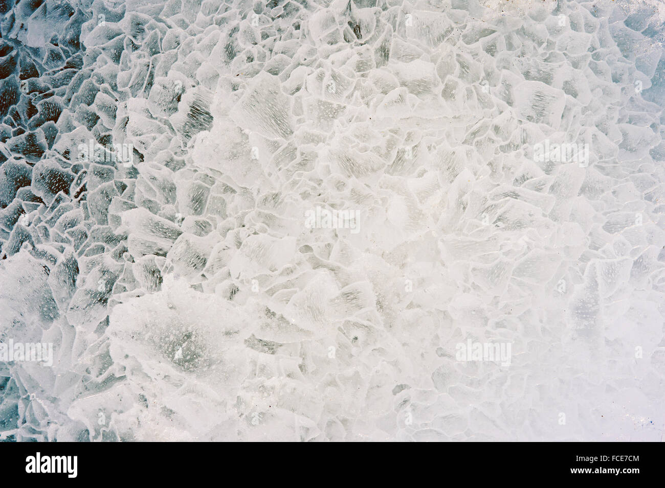 Close up background of ice Stock Photo - Alamy