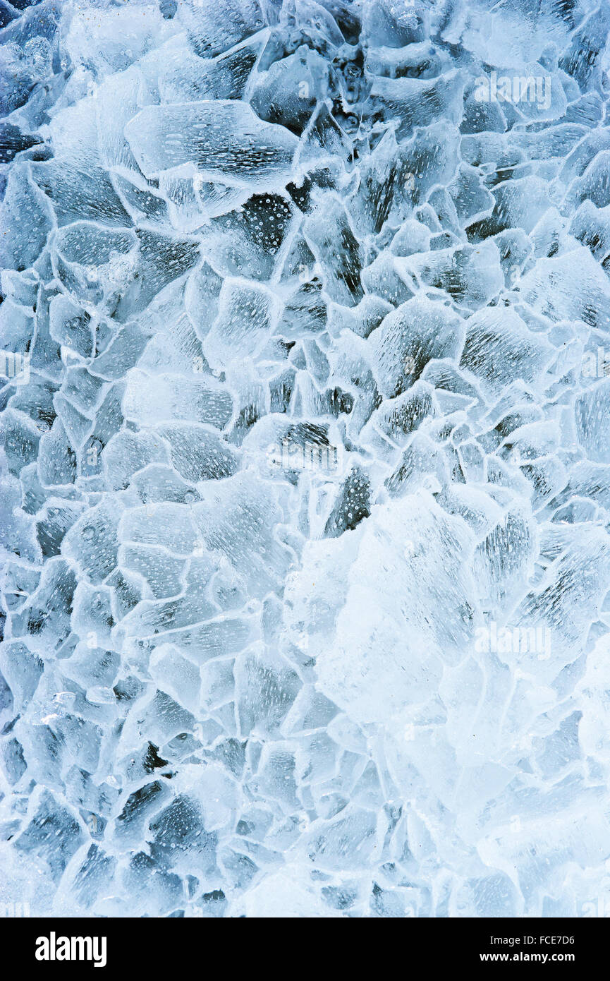 Close up background of ice Stock Photo - Alamy