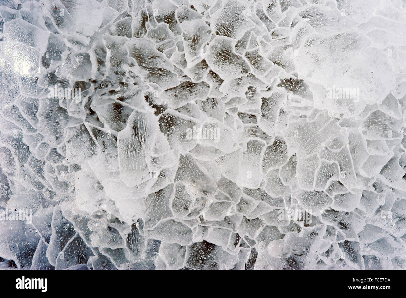 Close up background of ice Stock Photo - Alamy
