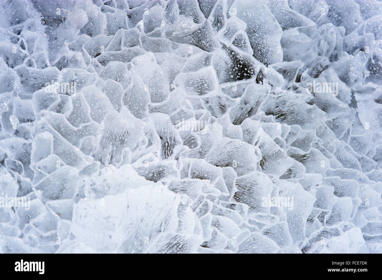 Close up background of ice Stock Photo - Alamy