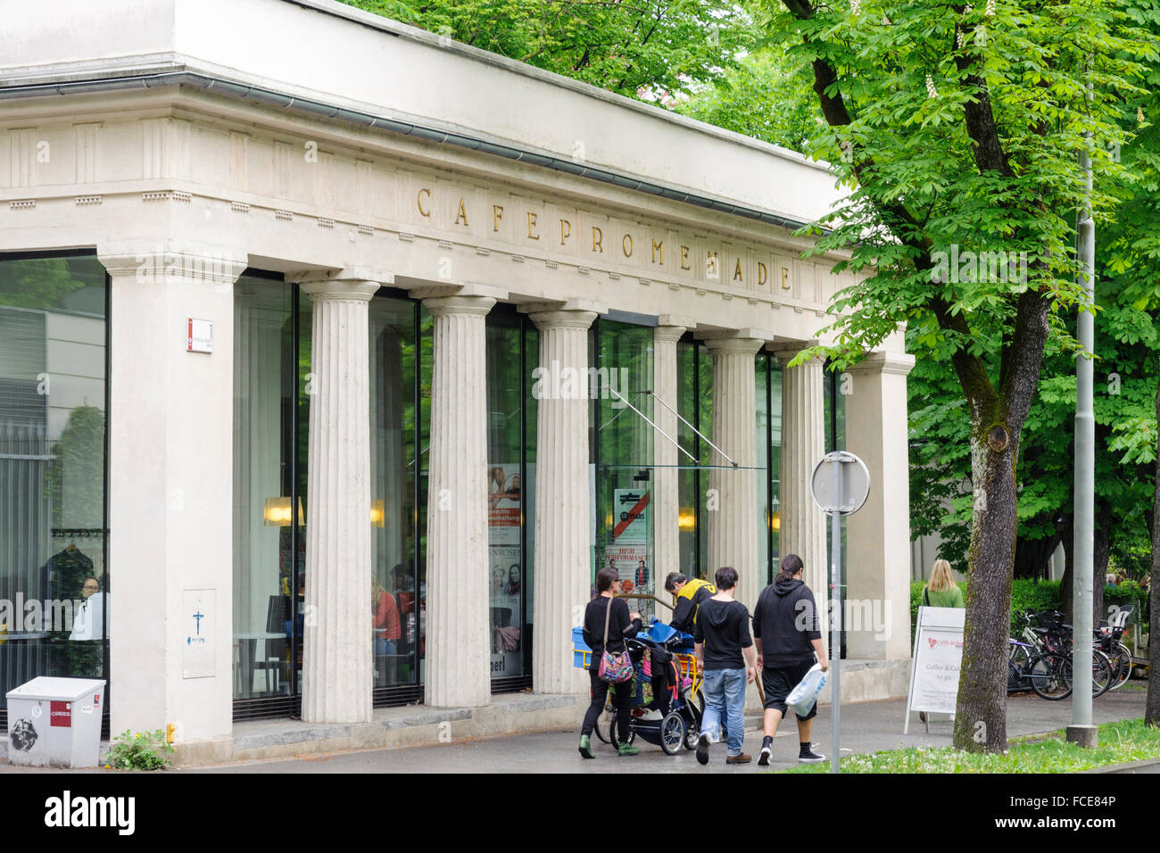Café Promenade at Castle Garden, a UNESCO World Heritage Site city of ...