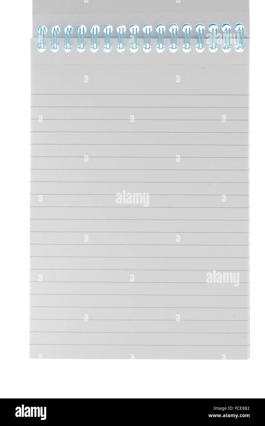 Ringbound pad hi-res stock photography and images - Alamy