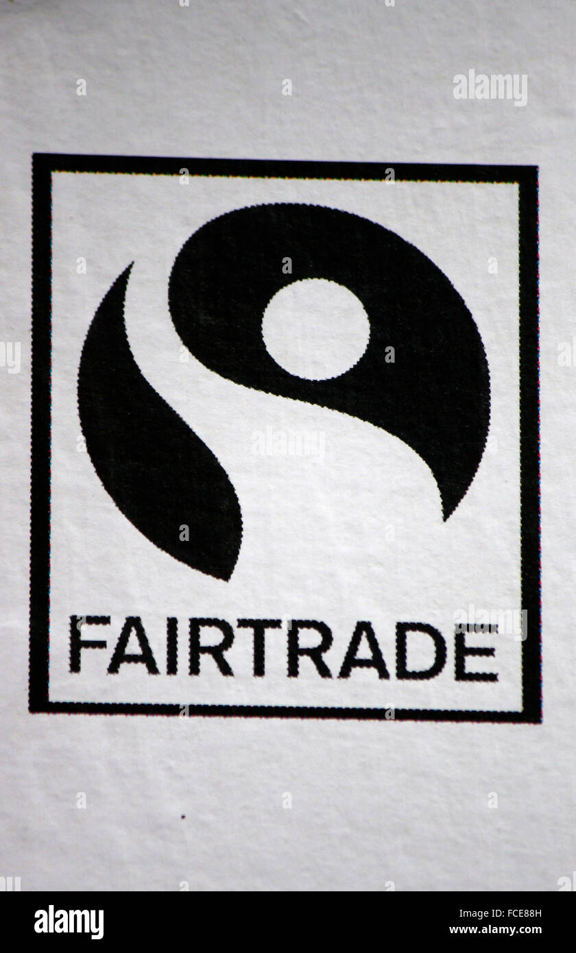 Fairtrade logo hi-res stock photography and images - Alamy