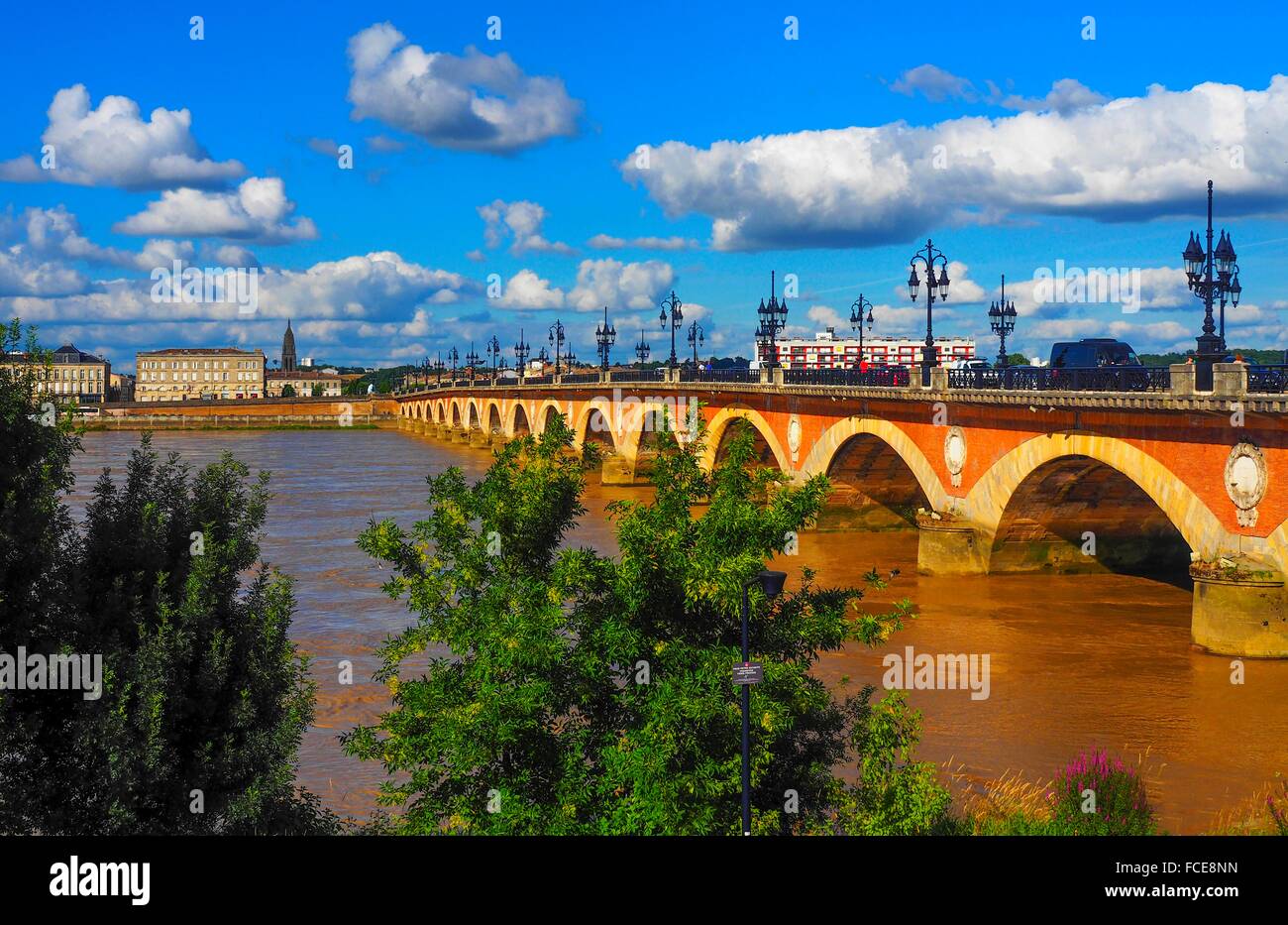 The Pont de Pierre (Stone Bridge in English) is a bridge in Bordeaux ...
