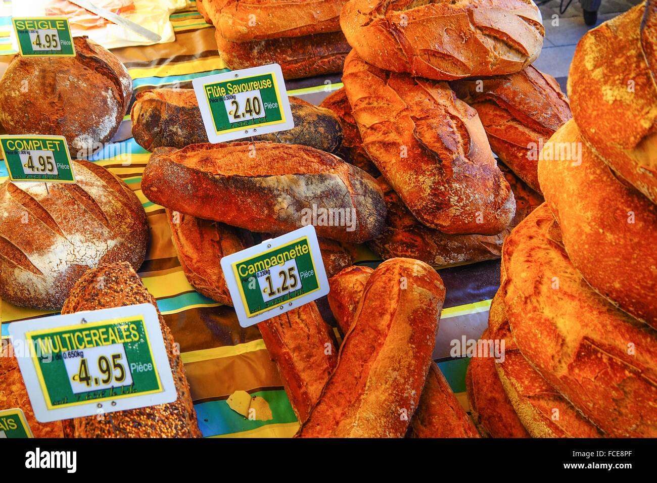 French market bread hi-res stock photography and images - Alamy