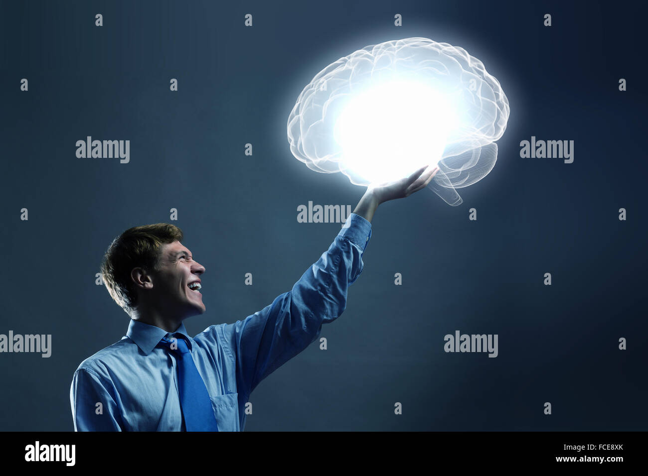 Hold brain human hi-res stock photography and images - Alamy