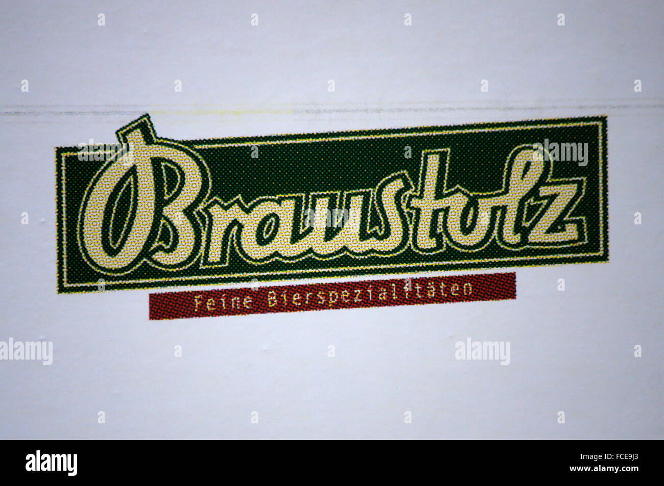 Markenname: "Braustolz", Berlin Stock Photo - Alamy