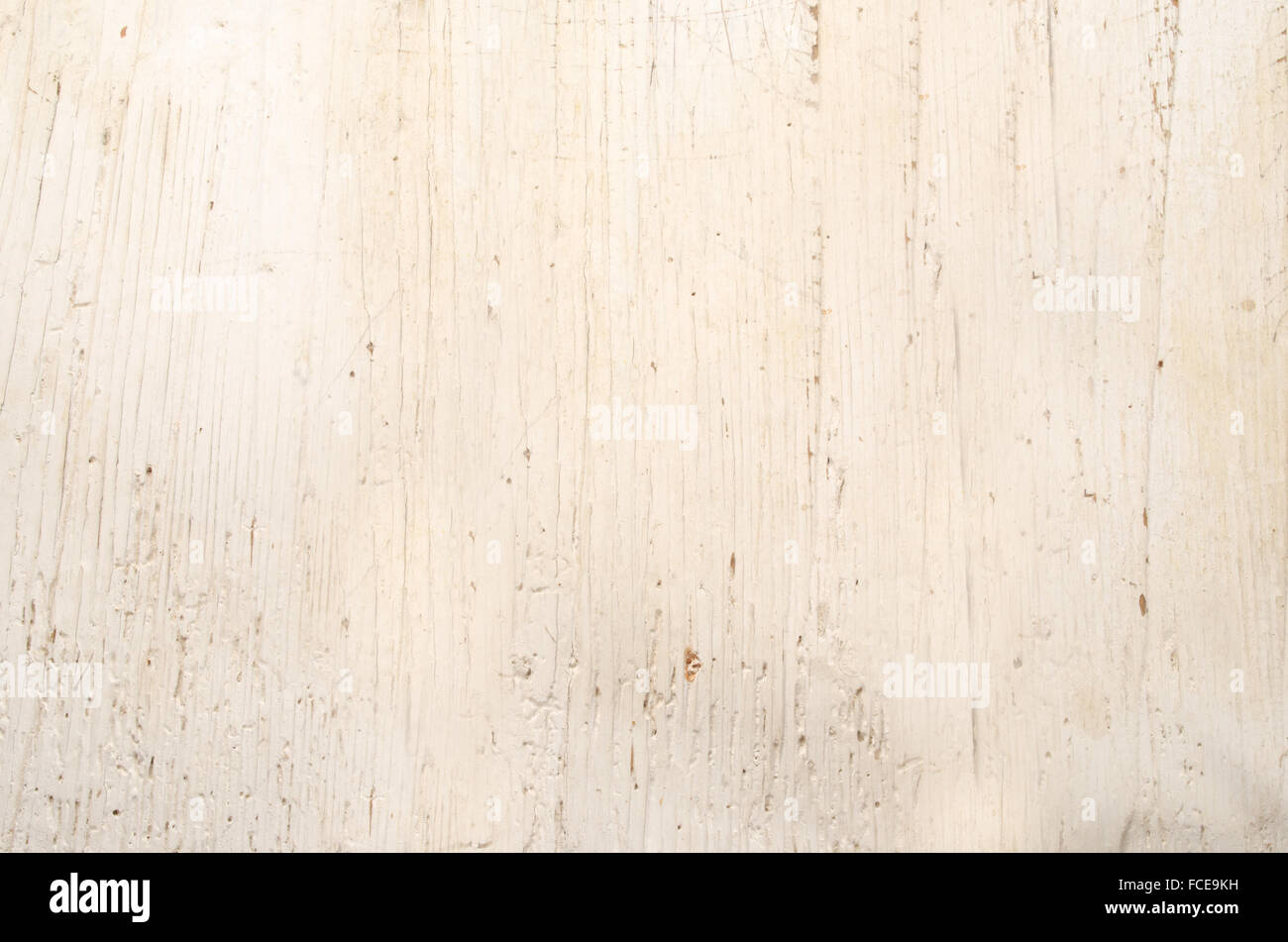 old rustic white wooden table surface with scarring Stock Photo - Alamy