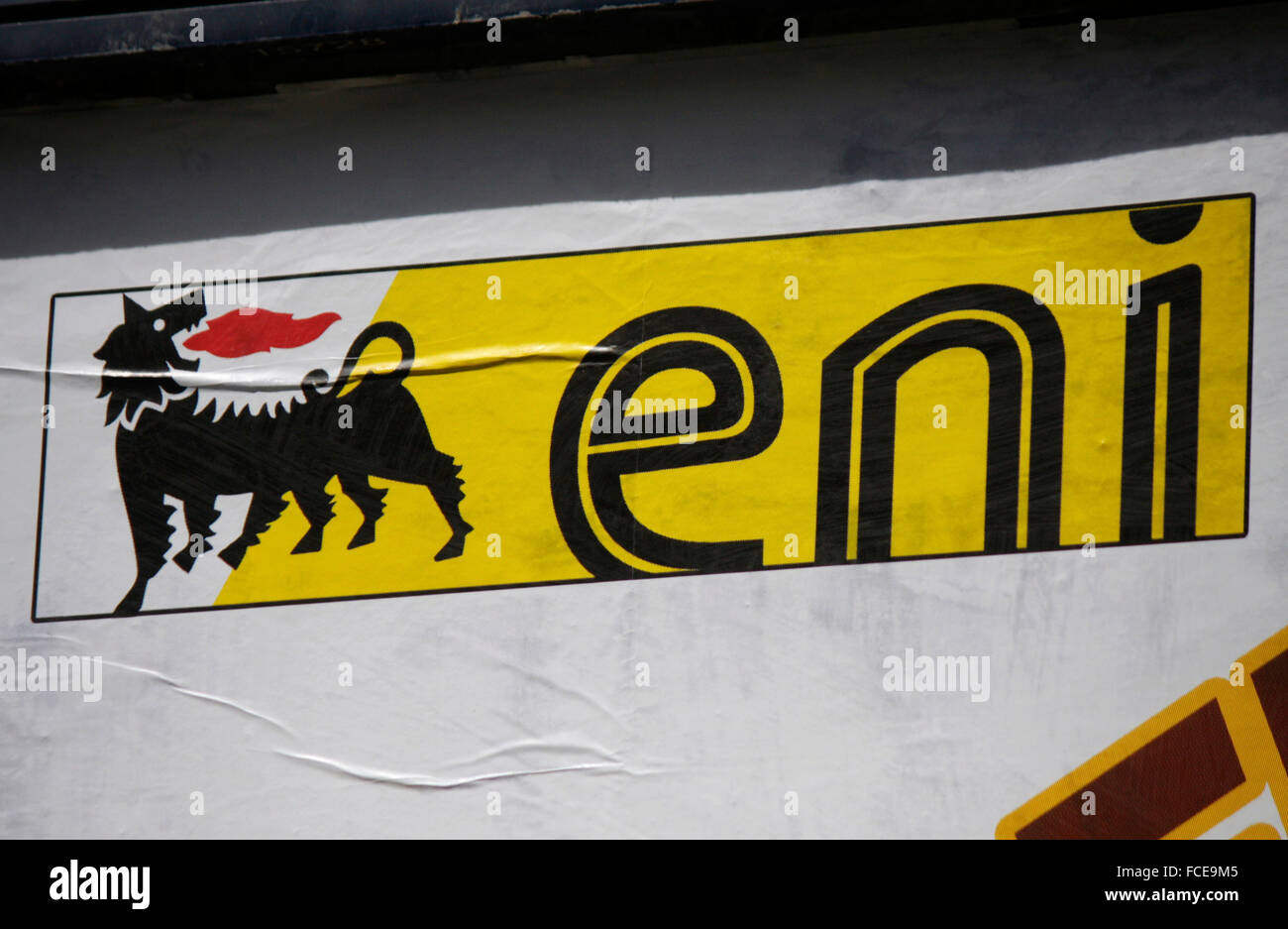 Eni logo hi-res stock photography and images - Alamy