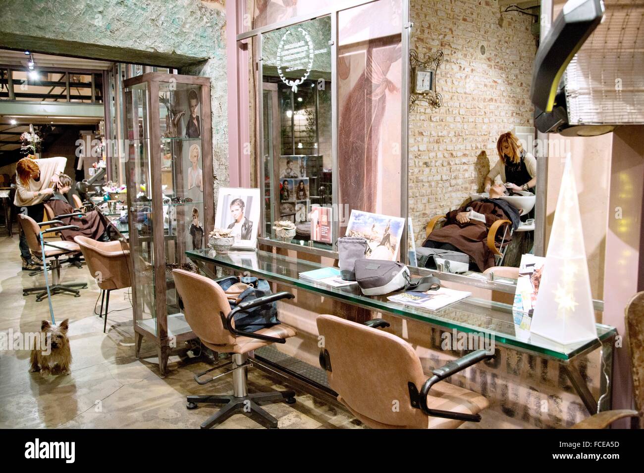 Hairdressing High Resolution Stock Photography and Images - Alamy