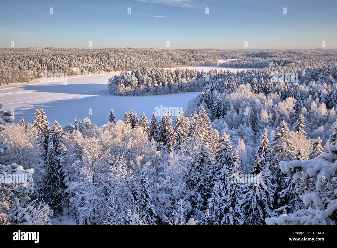 Finland lake aerial hi-res stock photography and images - Alamy
