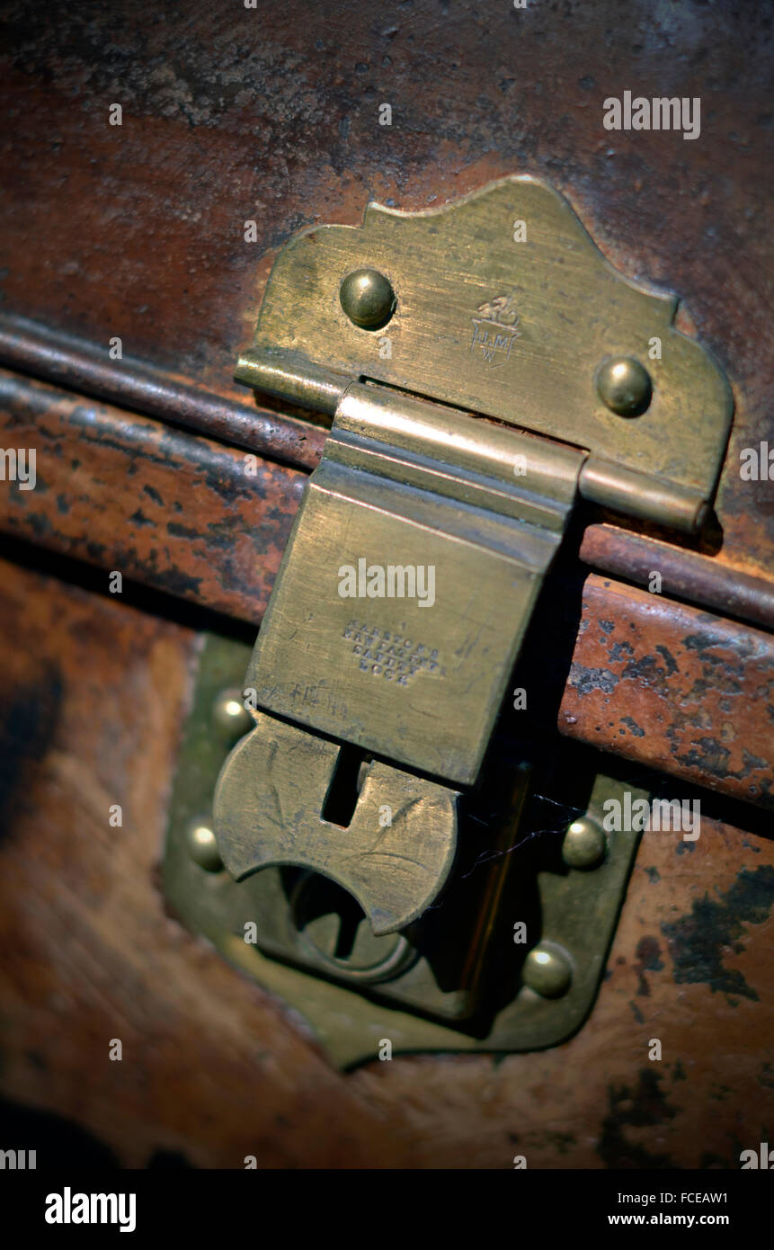 Chest lock hi-res stock photography and images - Alamy