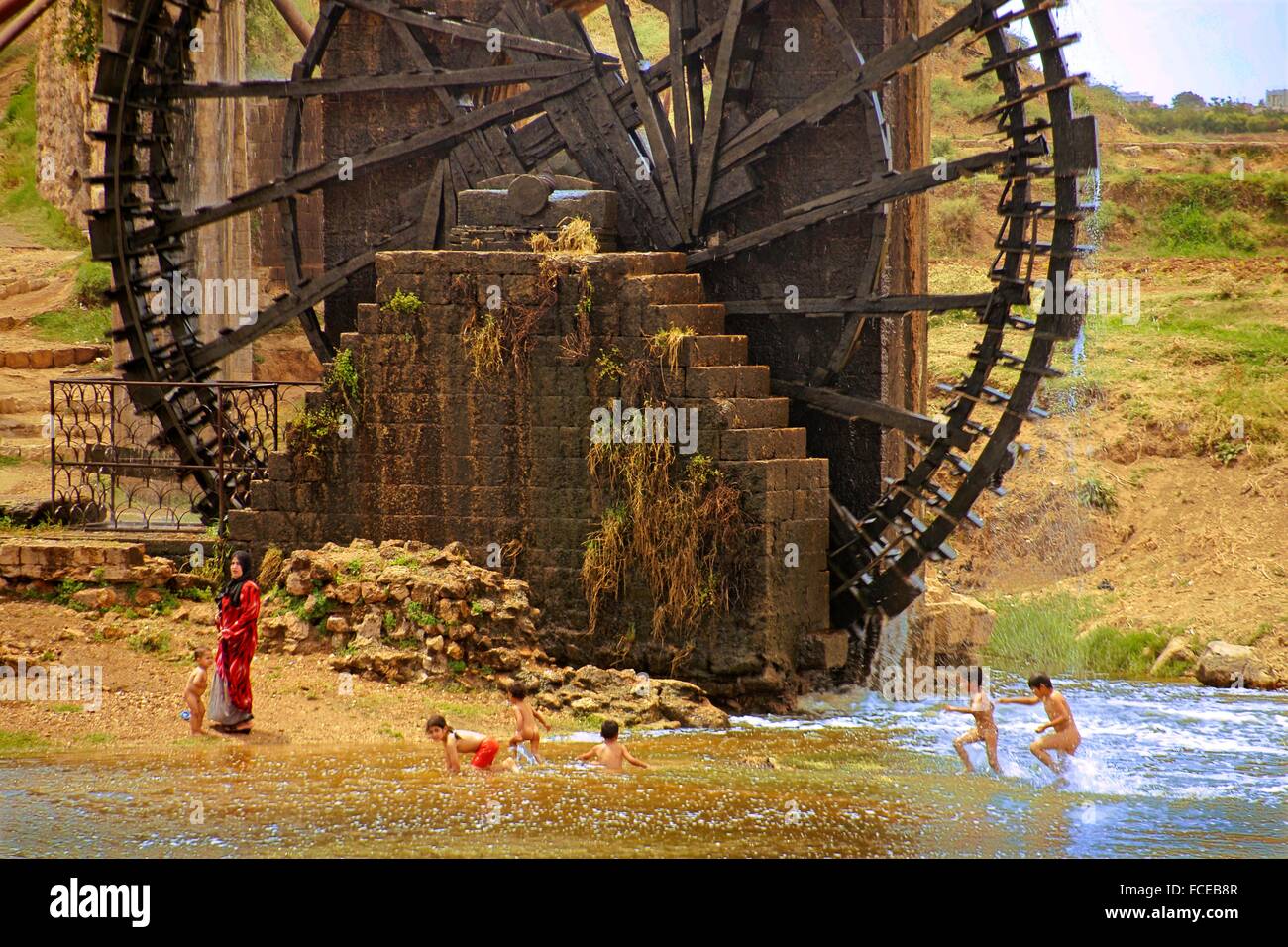 Noria hi-res stock photography and images - Alamy