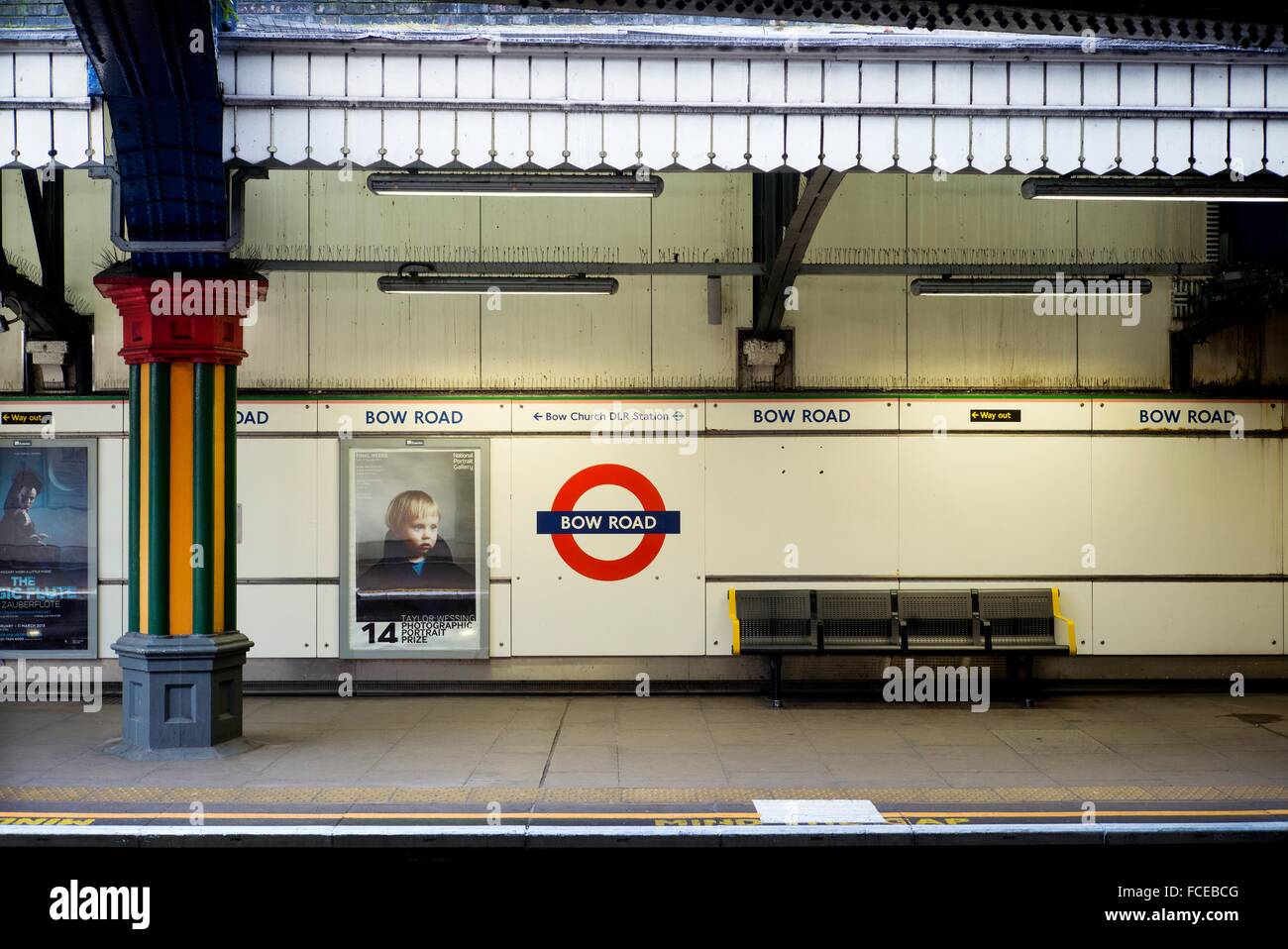 Bow station underground hi-res stock photography and images - Alamy