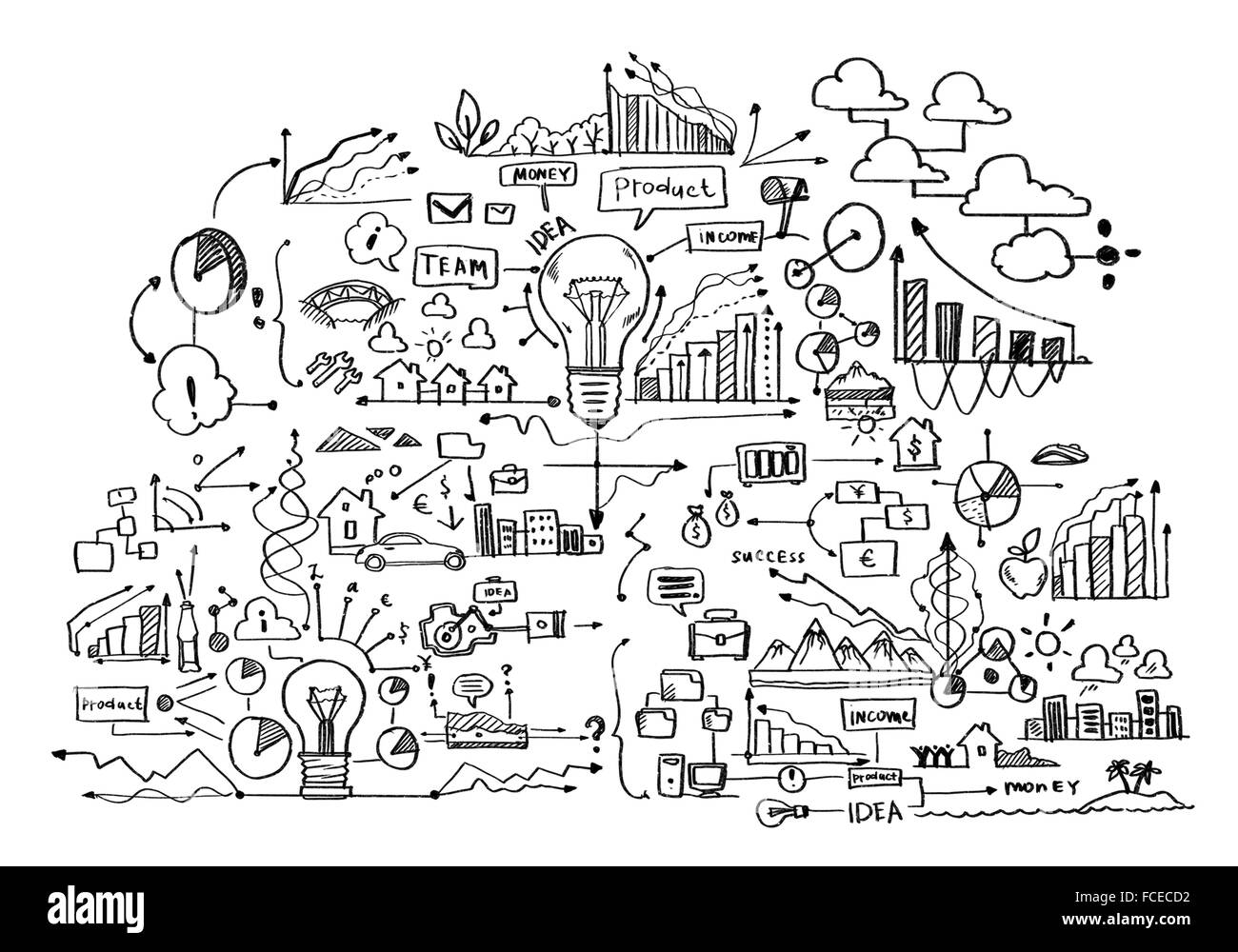 Business plan image collage hand hi-res stock photography and images ...