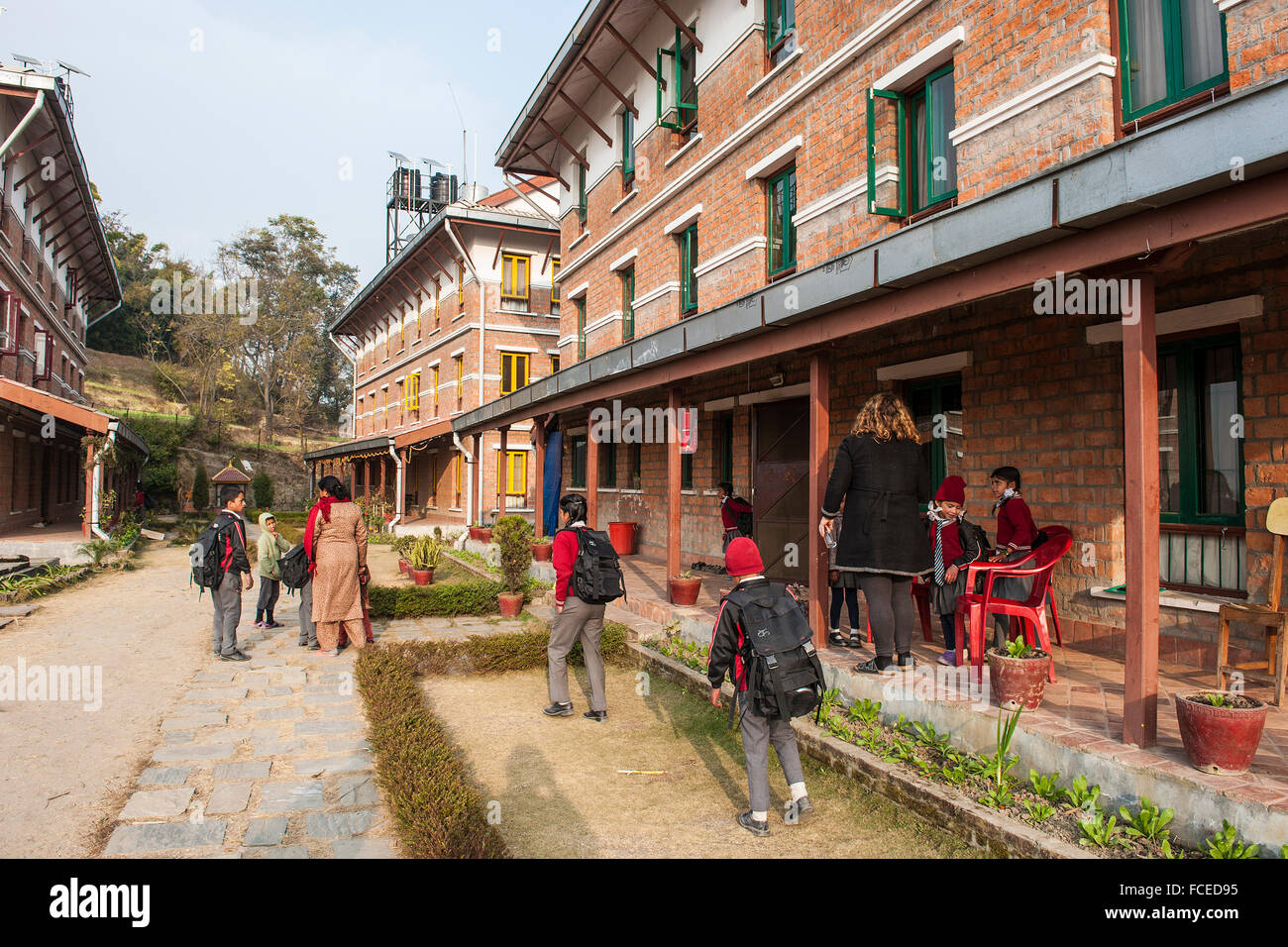 Nepal, Tathali, orphanage Stock Photo - Alamy