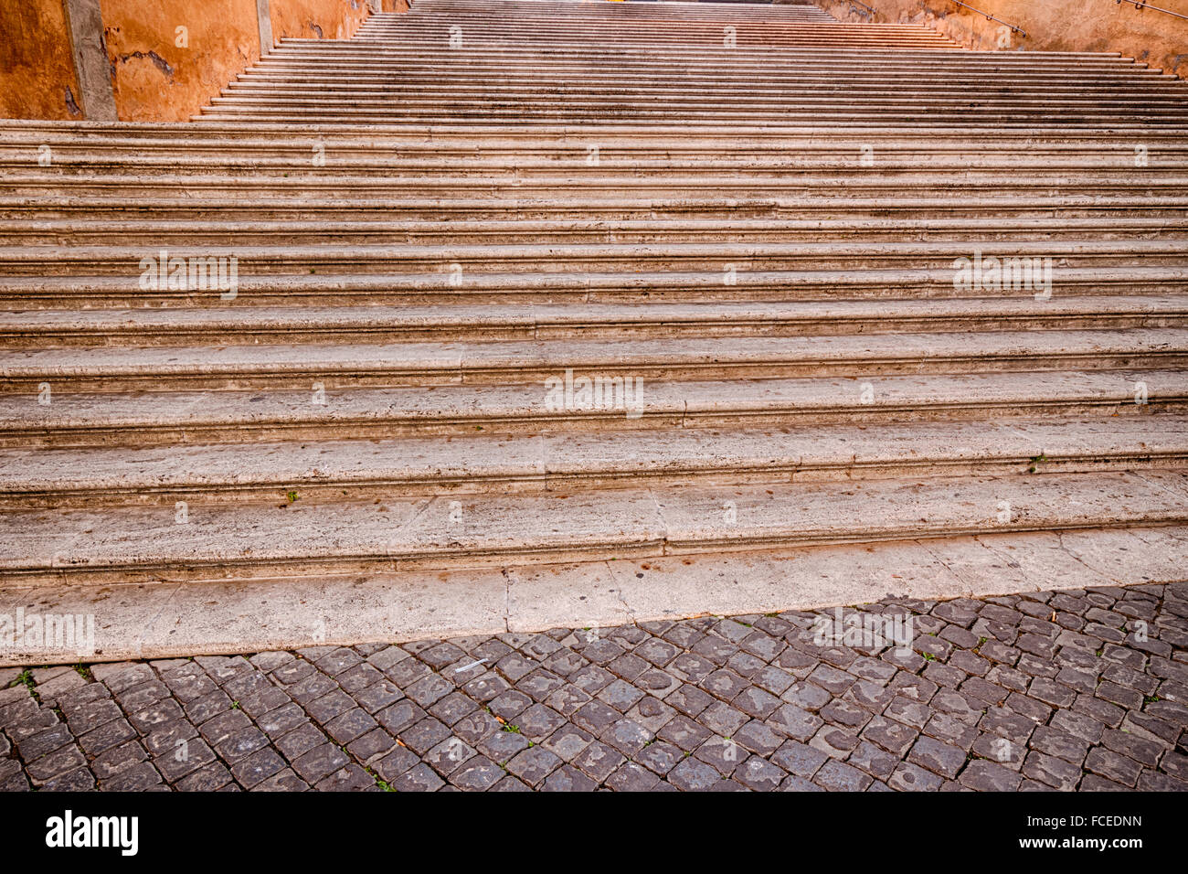 ancient Roman staircase in Rome, Italy Stock Photo - Alamy
