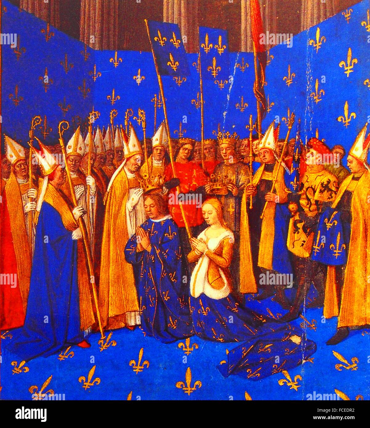 Jean fouquet coronation hi-res stock photography and images - Alamy