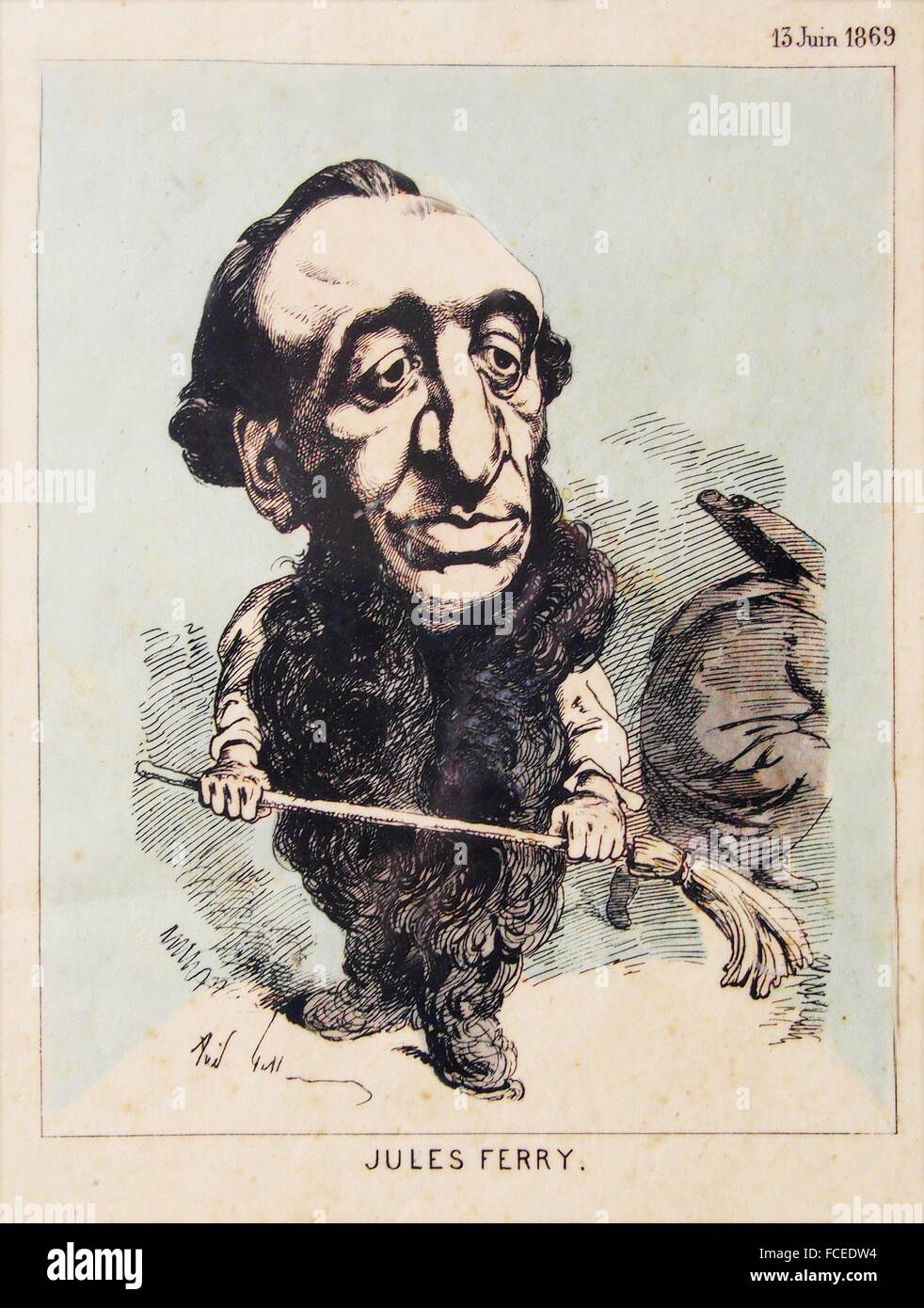 Jules Ferry on a drawing of 1869. Jules François Camille Ferry (5 April ...