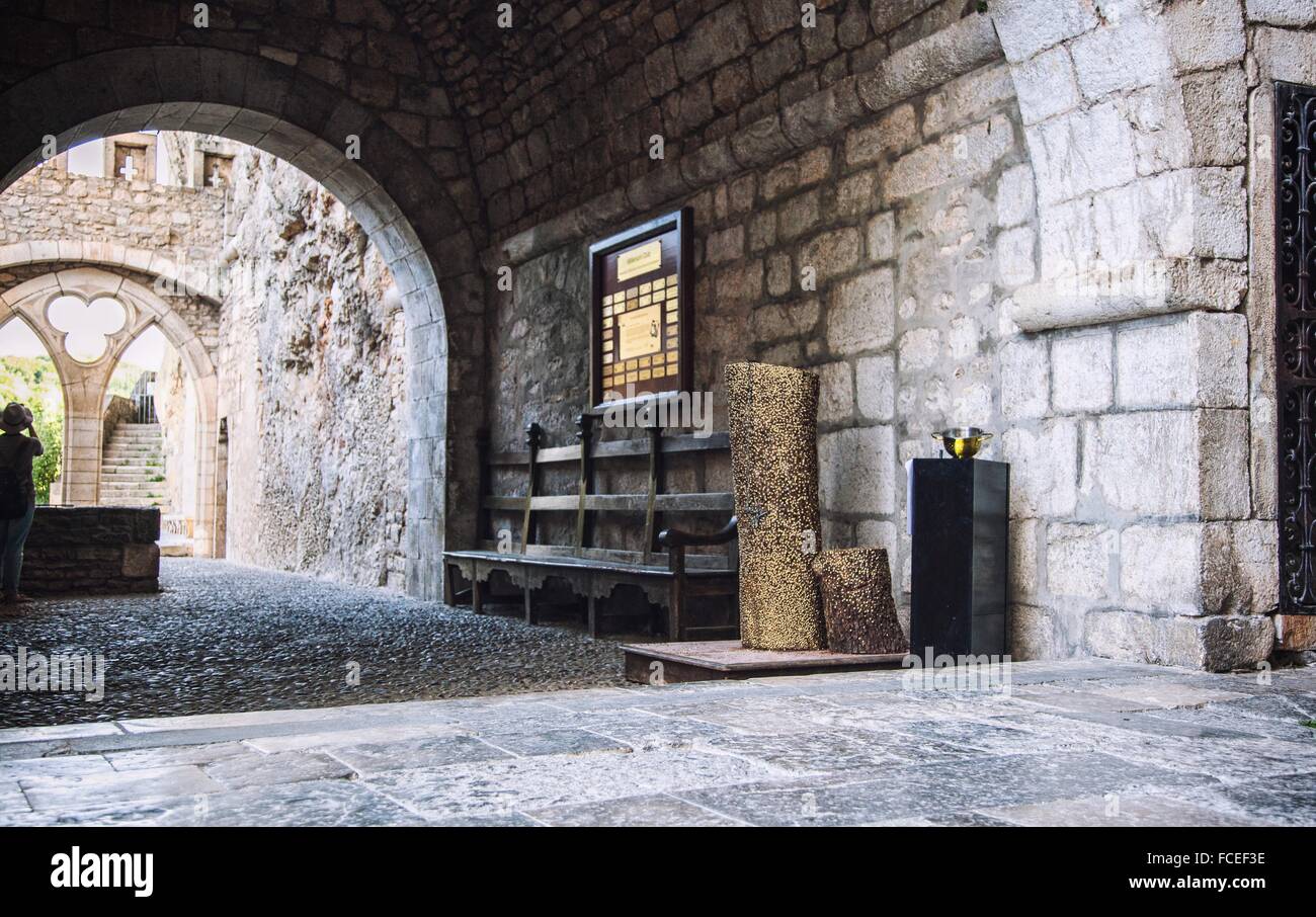 Monastery inner courtyard hi-res stock photography and images - Alamy