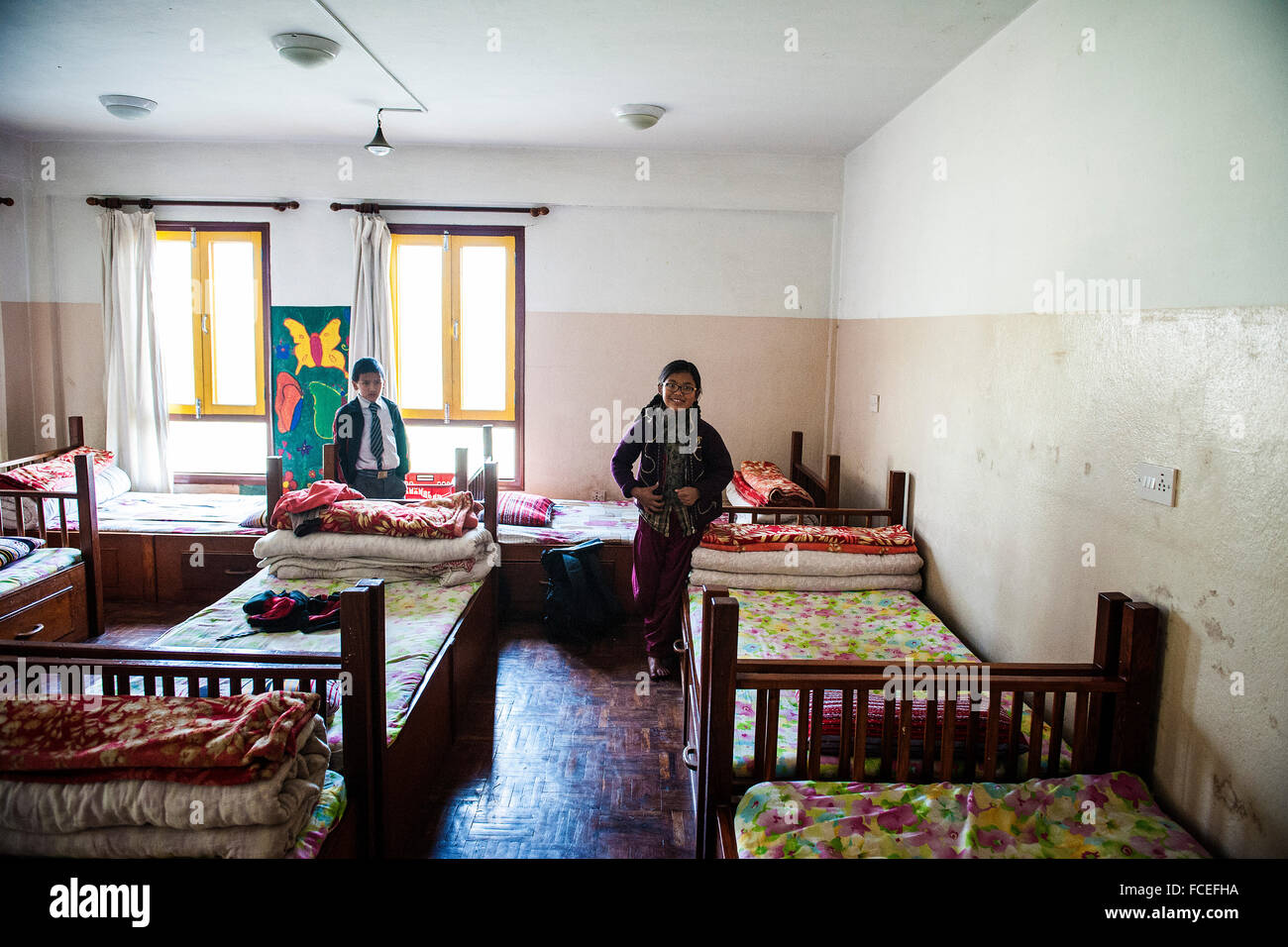 Nepal, Tathali, orphanage Stock Photo - Alamy