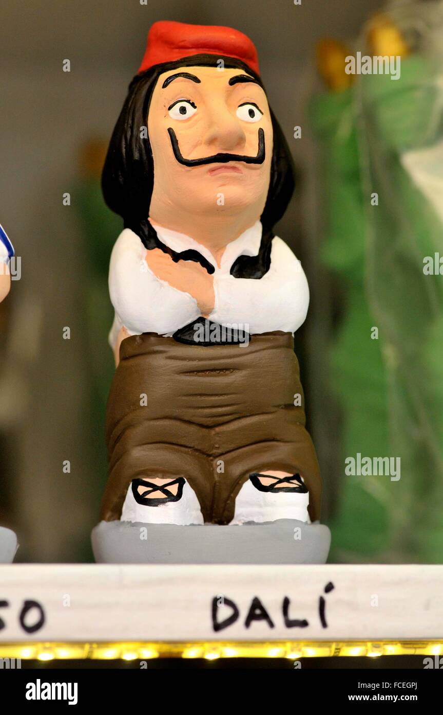 Spanish nativity caganer hi-res stock photography and images - Alamy