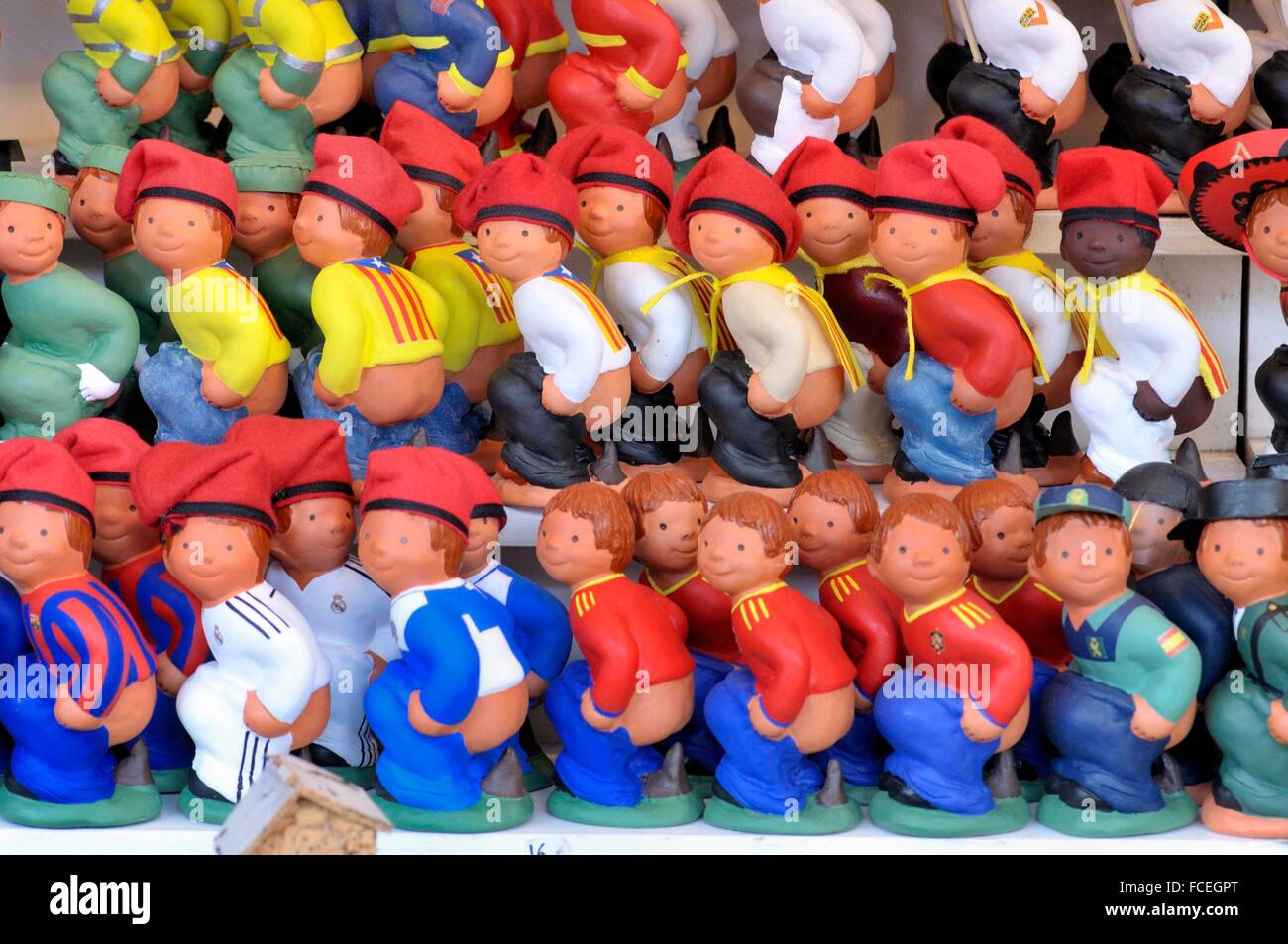 Spanish nativity caganer hi-res stock photography and images - Alamy