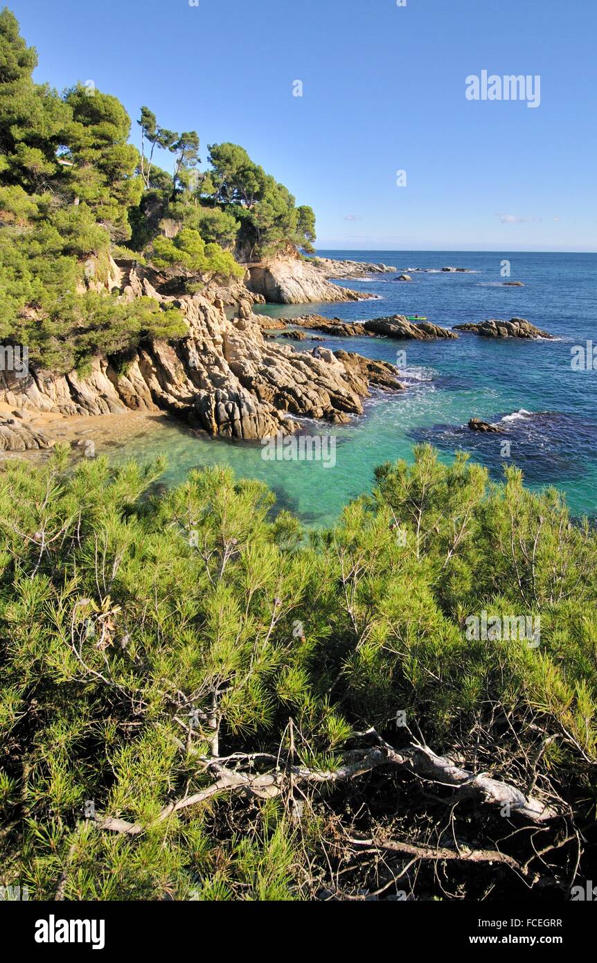 Costa brava french and spanish border hi-res stock photography and ...