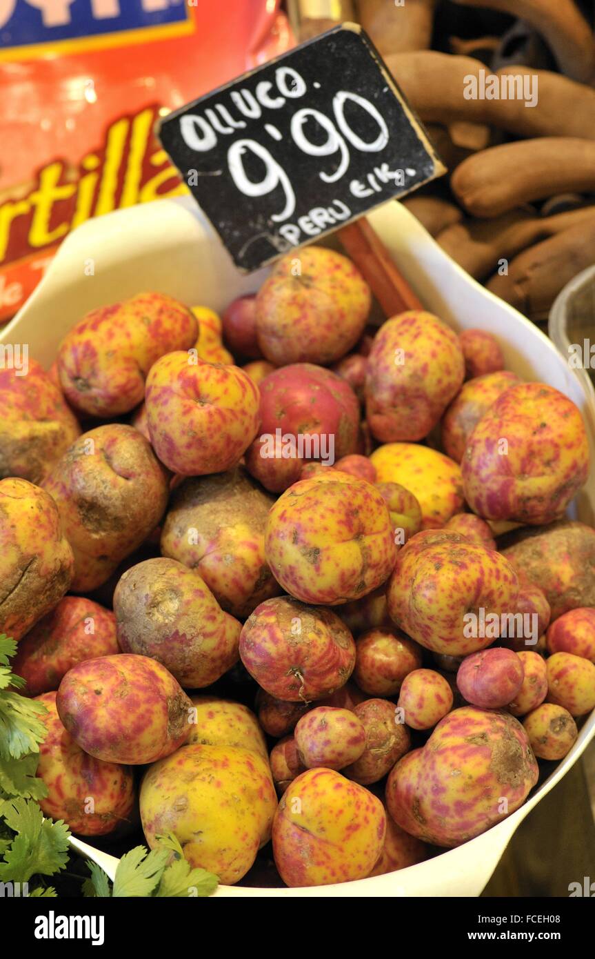 Ullucus tuberosus hi-res stock photography and images - Alamy