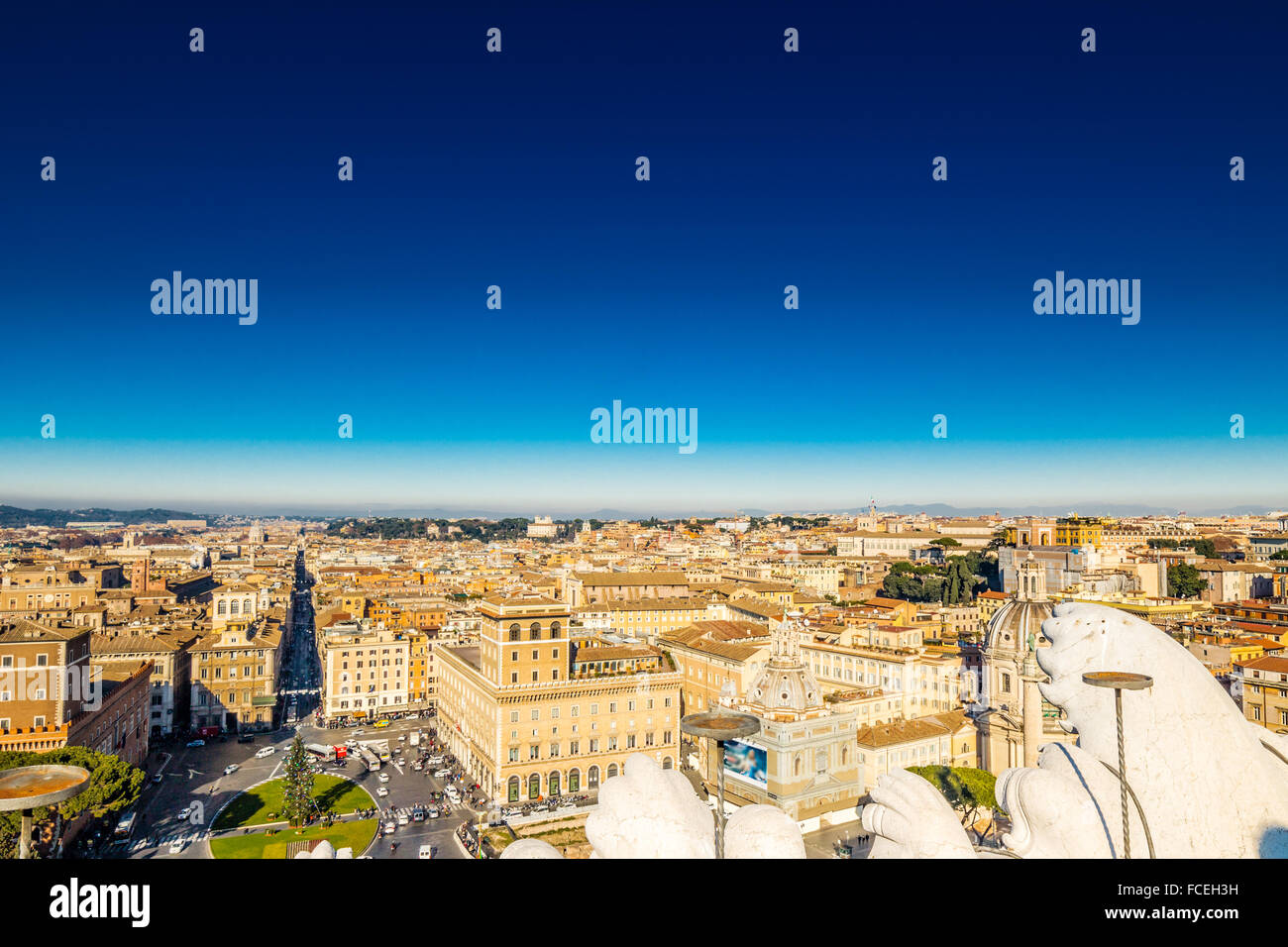 ancient roofs of Rome, Italy Stock Photo - Alamy