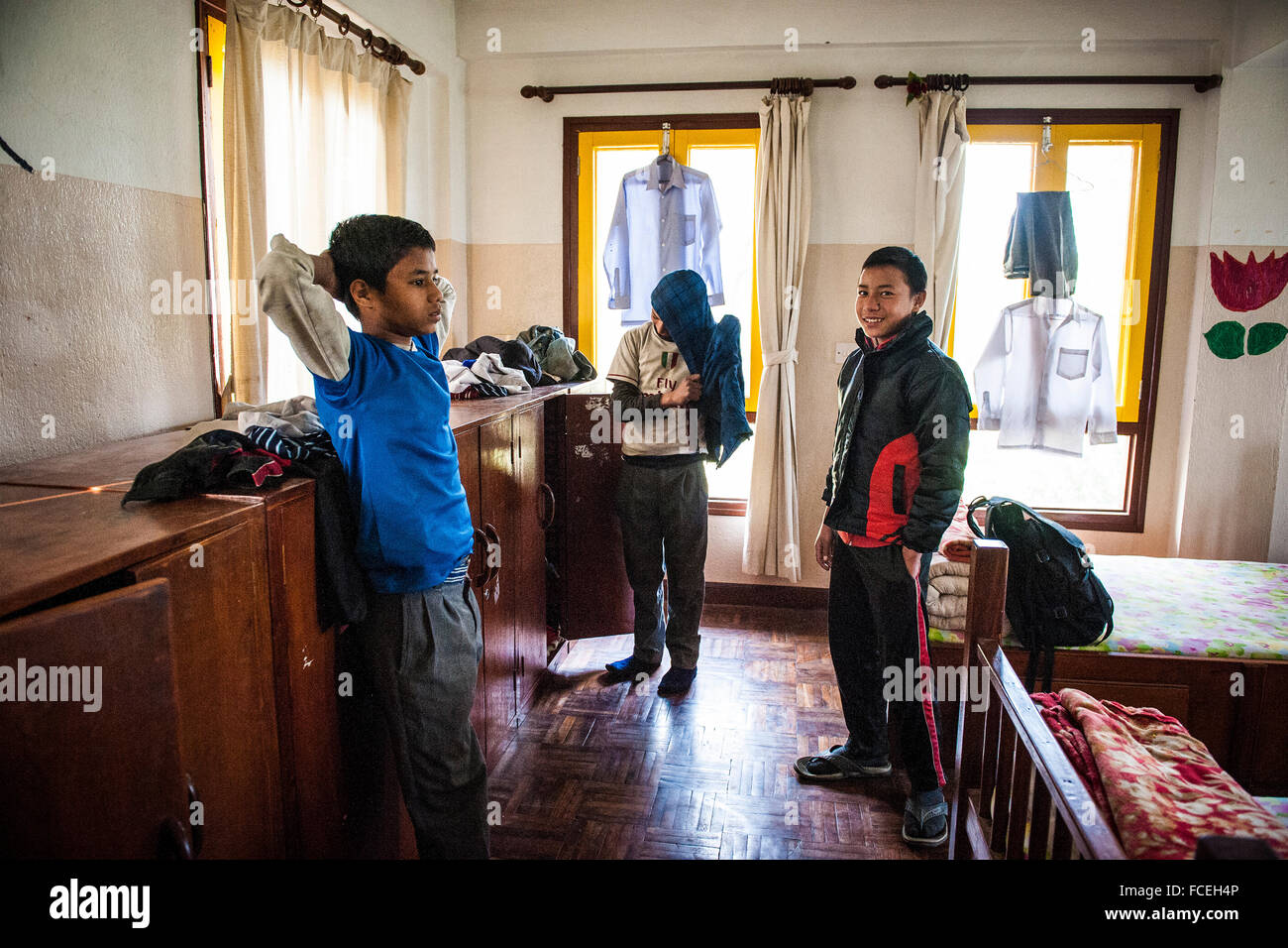 Nepal, Tathali, orphanage Stock Photo - Alamy