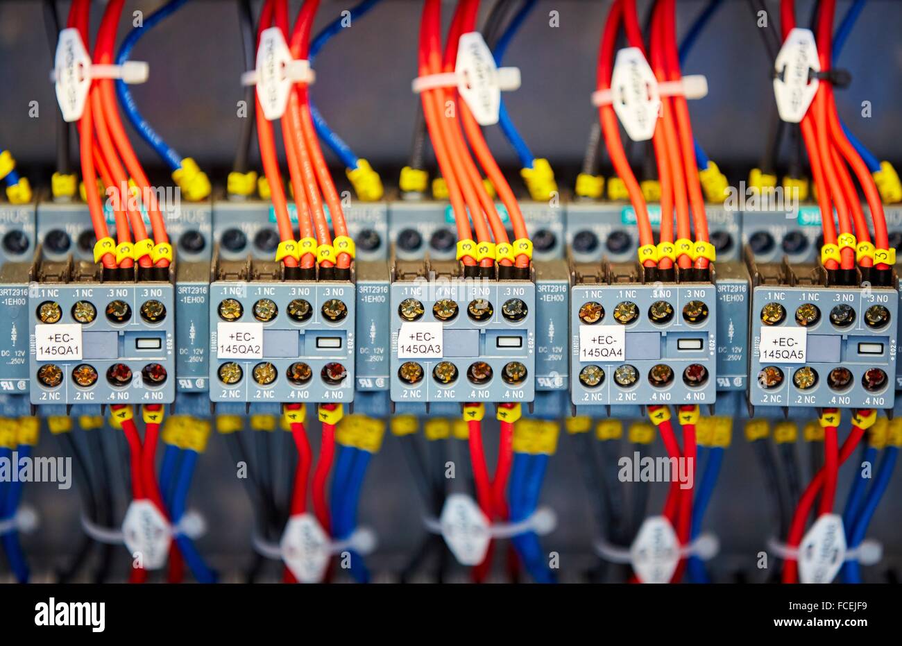 Inside the distribution panel hi-res stock photography and images - Alamy