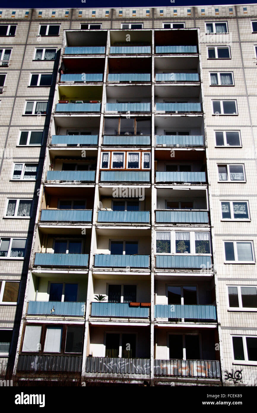 East plattenbau hi-res stock photography and images - Alamy