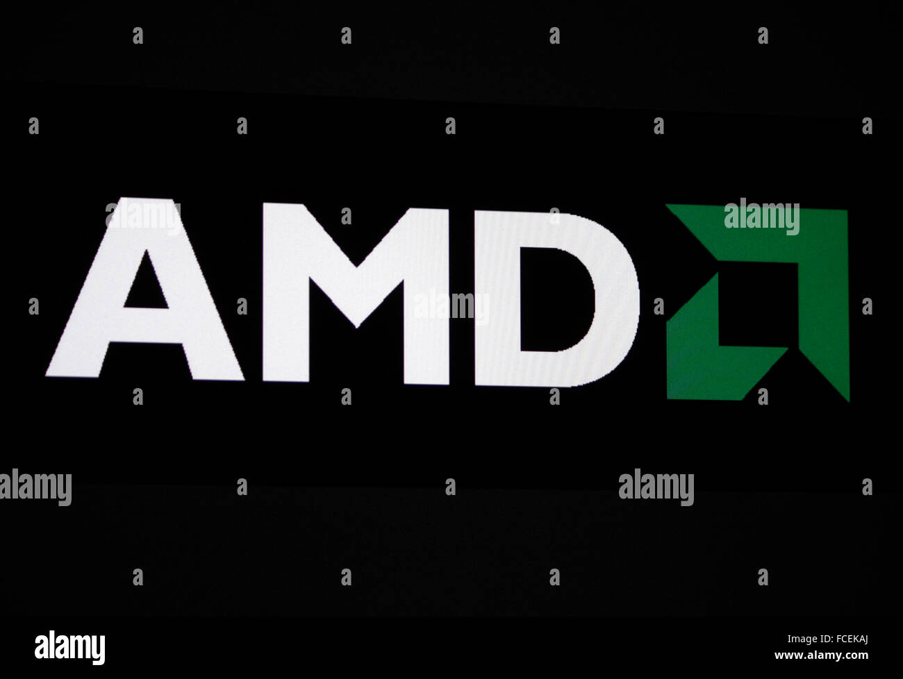 Amd logo hi-res stock photography and images - Alamy