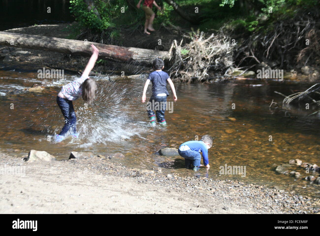 Children Playing River High Resolution Stock Photography and Images - Alamy