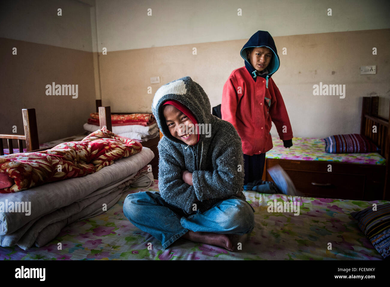 Nepal, Tathali, orphanage Stock Photo - Alamy