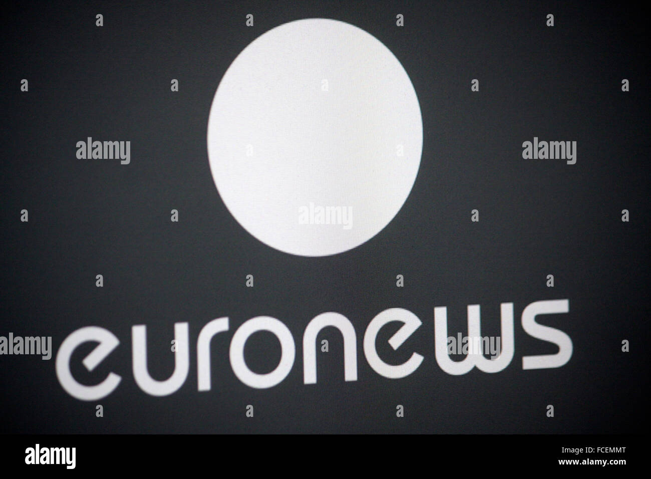 Euronews logo hi-res stock photography and images - Alamy