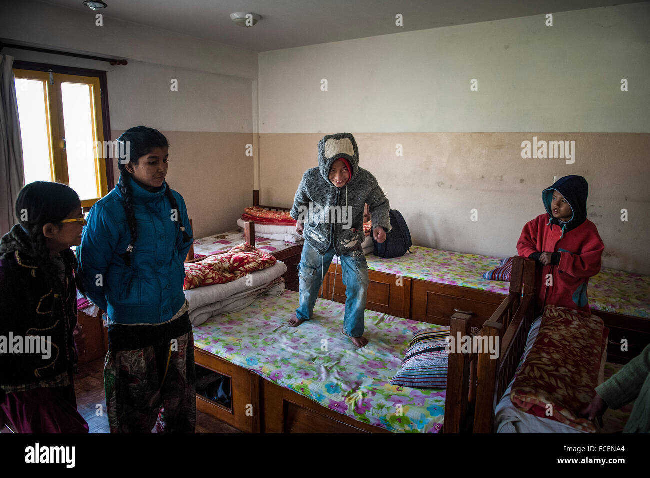 Nepal, Tathali, orphanage Stock Photo - Alamy