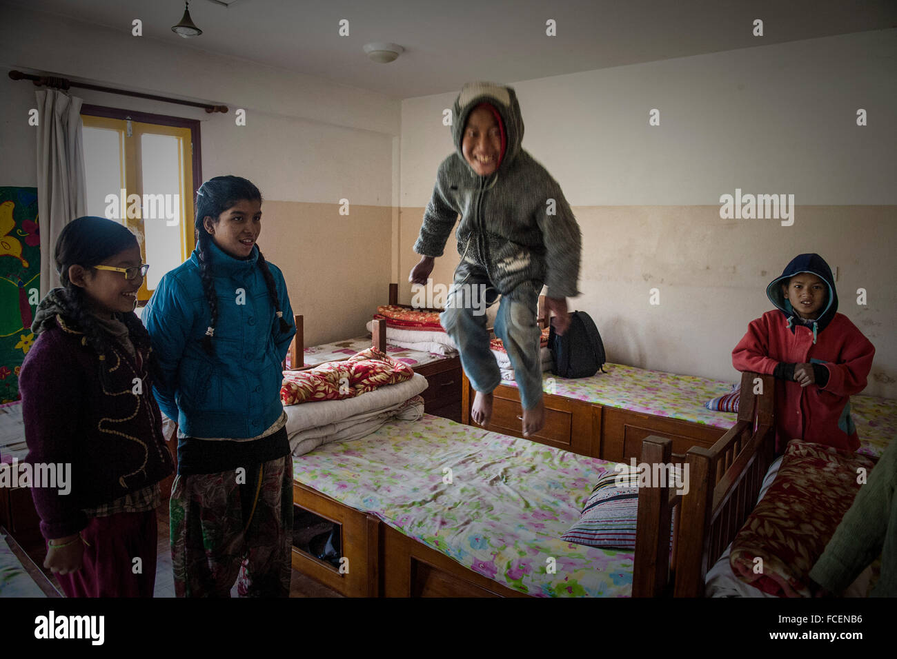 Nepal, Tathali, orphanage Stock Photo - Alamy