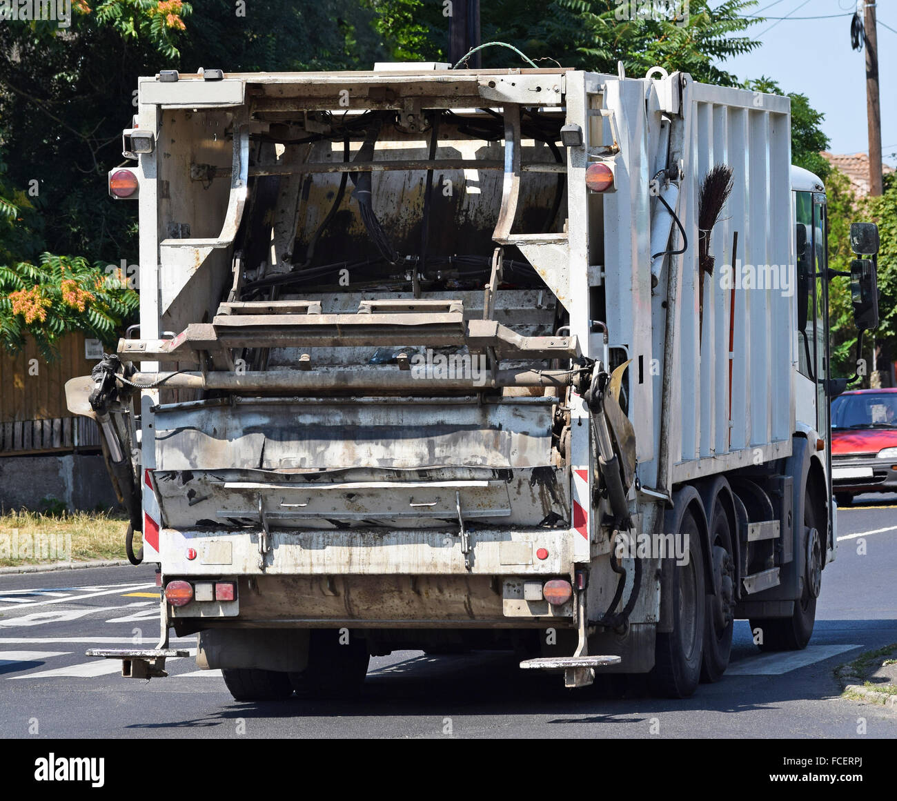 Full garbage truck hi-res stock photography and images - Alamy
