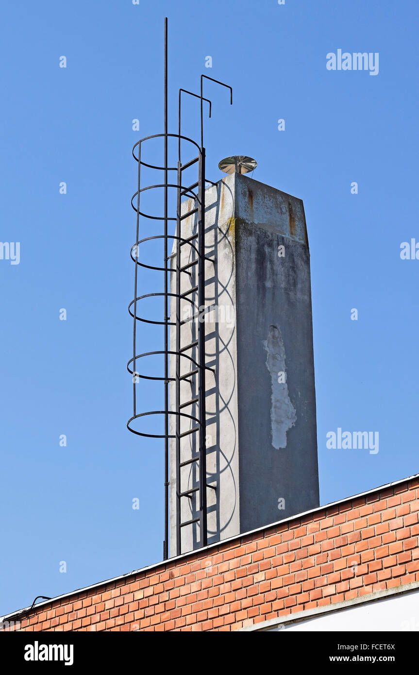 Large smoke stack Stock Photo - Alamy