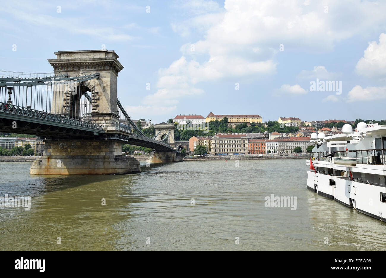 Chain Bridge, Budapest Stock Photo - Alamy