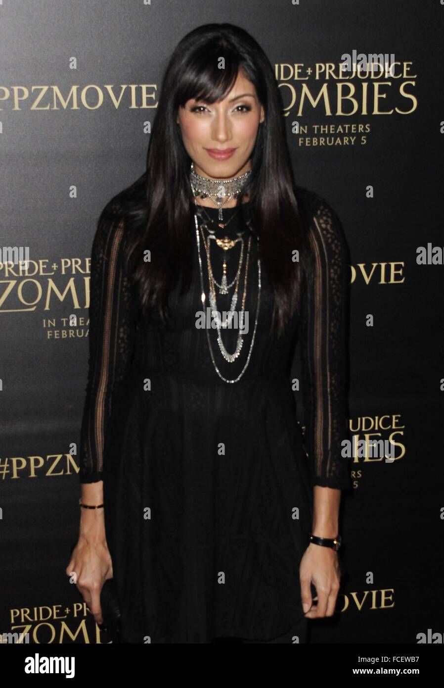 Los Angeles, CA, USA. 21st Jan, 2016. Tehmina Sunny at arrivals for ...