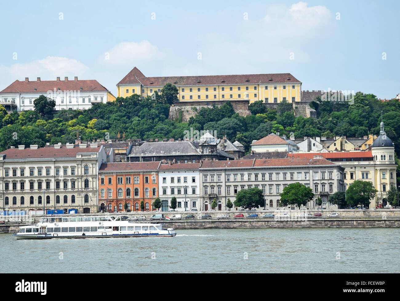 Old buildings of Budapest city Stock Photo - Alamy