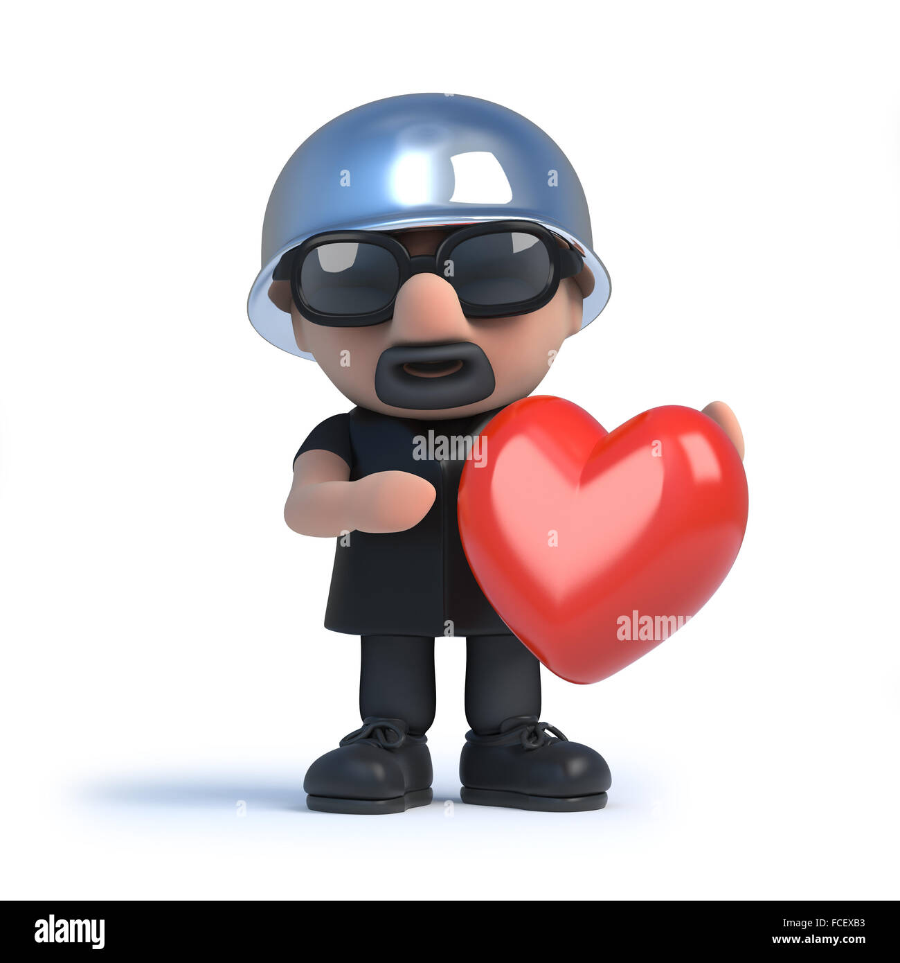 Biker at heart hi-res stock photography and images - Alamy