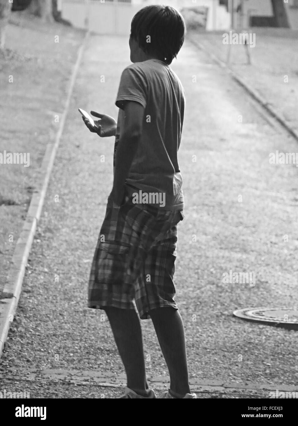 Side three quarter view Black and White Stock Photos & Images - Alamy