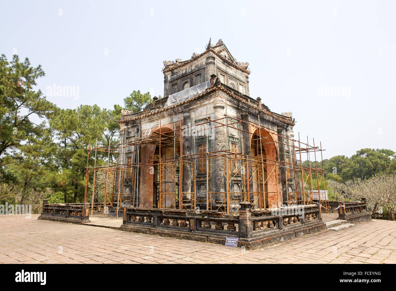 Imperial Tomb of Emperor Tu Duc in Hue, Vietnam Stock Photo - Alamy